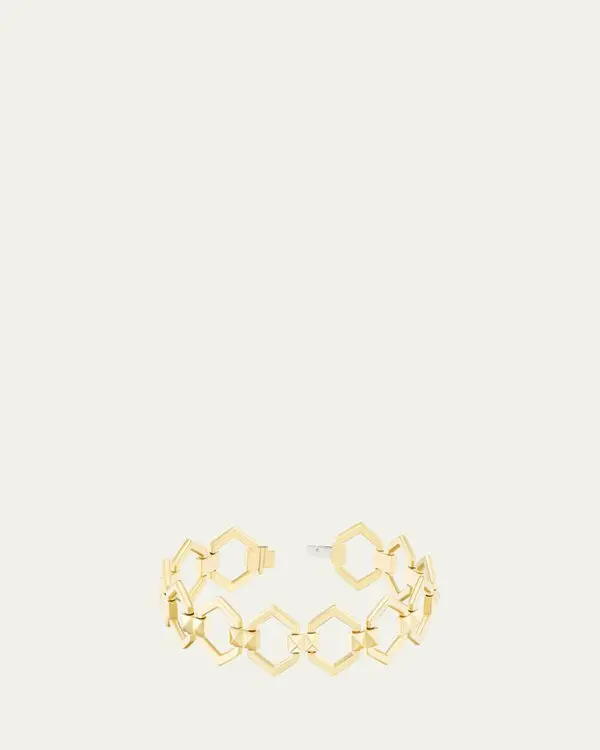 Harwell Godfrey 18k Yellow Pyramid Stud Foundation Bracelet