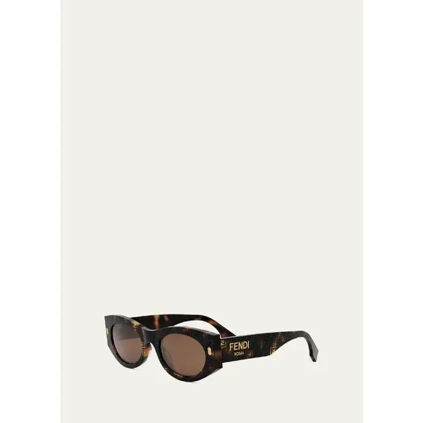Fendi Roma Oval Sunglasses