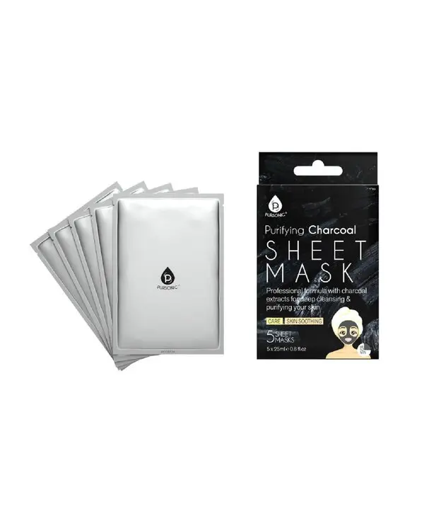 PURSONIC Purifying Charcoal Sheet Mask