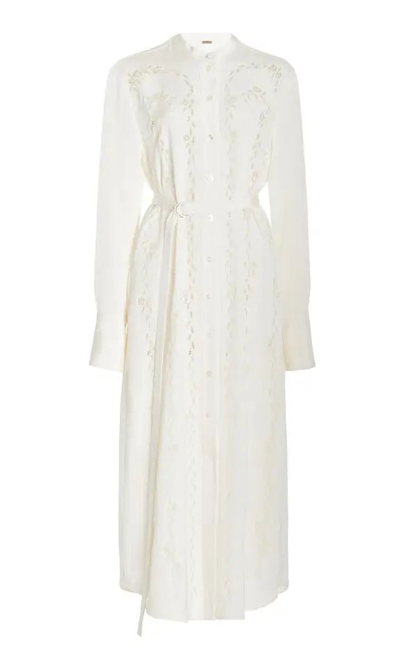 adam lippes lace dress Adam Lippes Chantilly Lace Draped Knot Gown