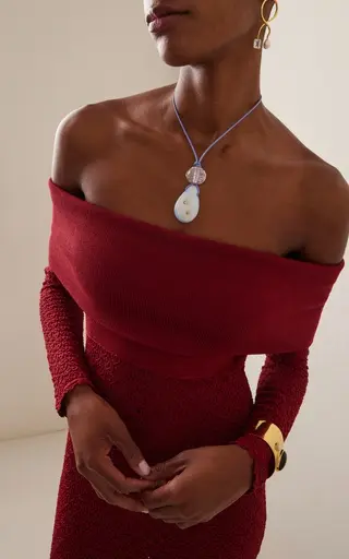 LIZZIE FORTUNATO Matilde Cord Necklace