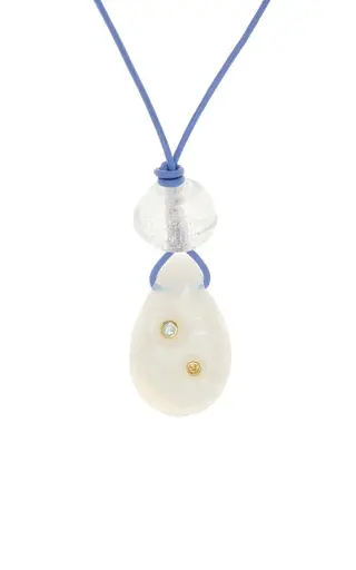 LIZZIE FORTUNATO Matilde Cord Necklace