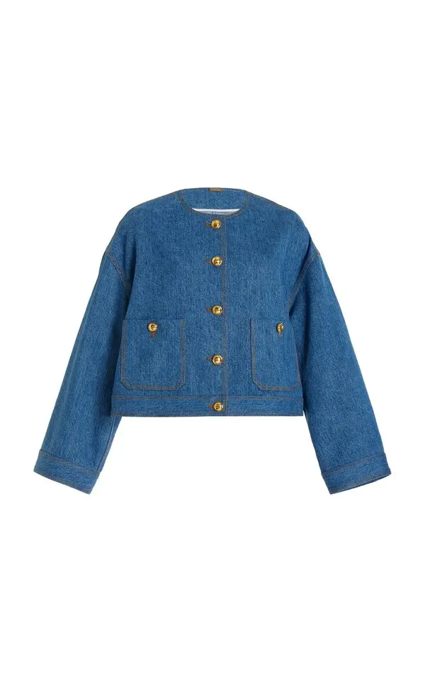 Adam Lippes Nessy Denim Jacket