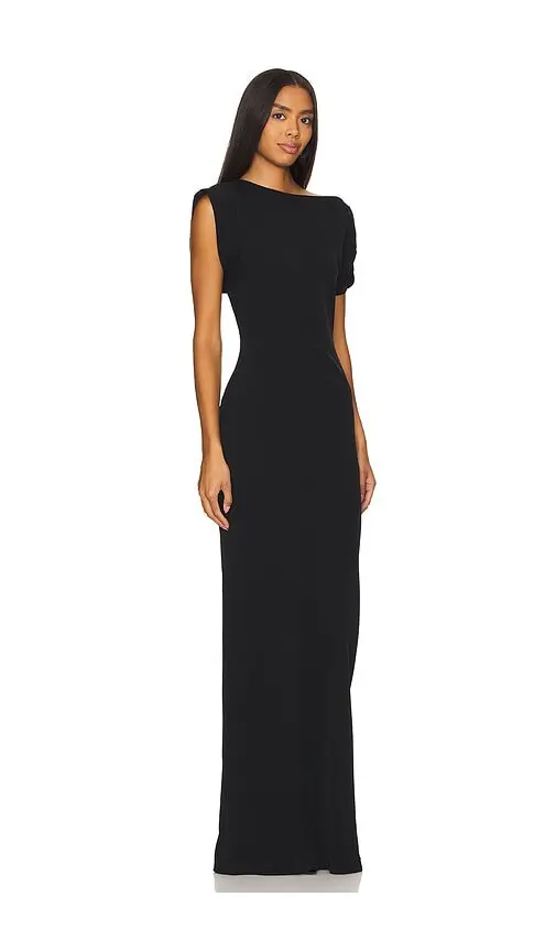 Amanda Uprichard X Elroy Maxi Dress - Black