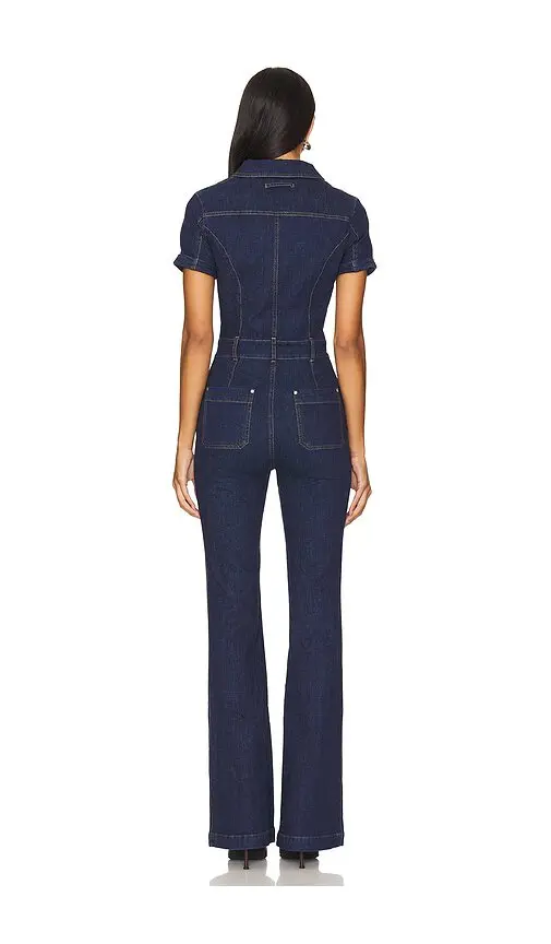 Amanda Uprichard Alexia Denim Jumpsuit