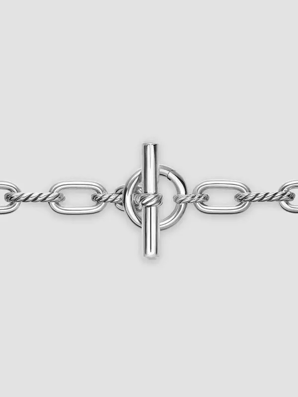 David Yurman Madison Toggle Chain Necklace In Sterling 8.5mm