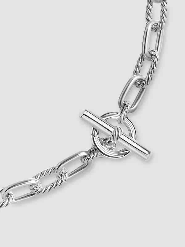 David Yurman Madison Toggle Chain Necklace In Sterling 8.5mm
