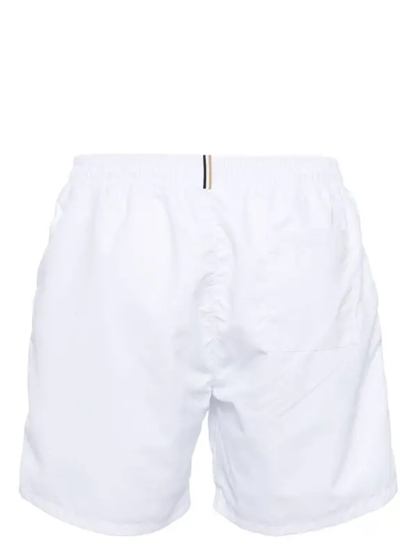 BOSS Pace Swim Shorts - White
