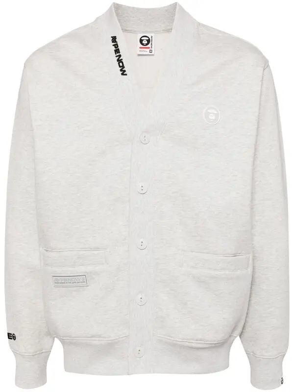 AAPE BY *A BATHING APE® Logo-patched Jacket - Grey