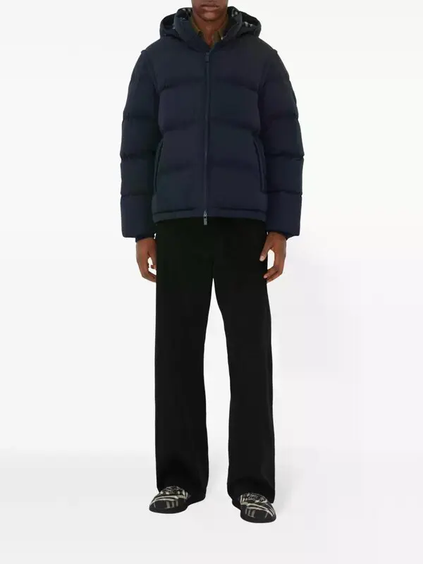 Burberry Detachable-sleeve Puffer Jacket