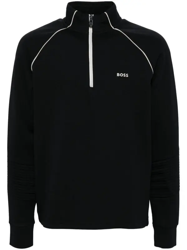BOSS Zip-neck Sweatshirt