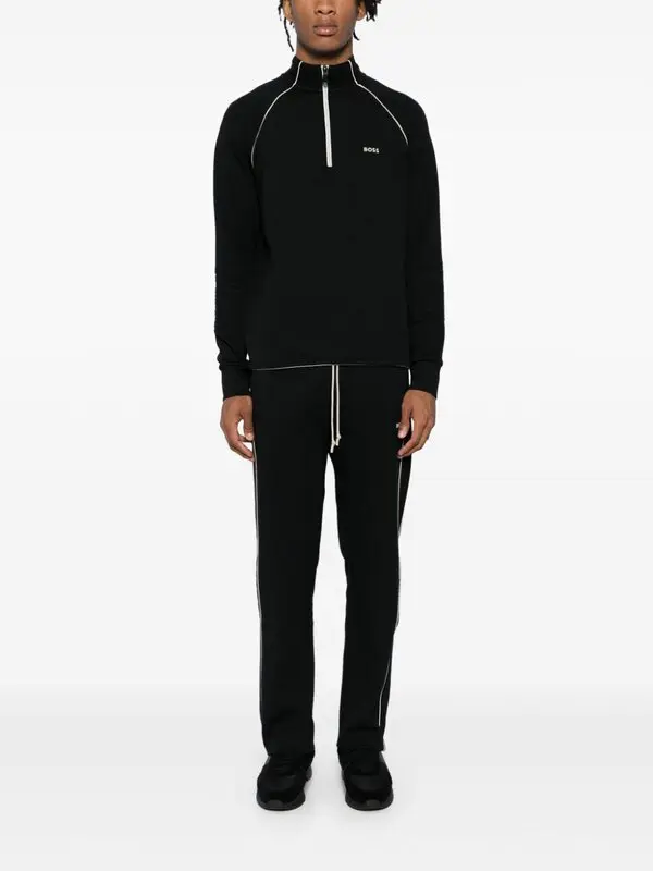 BOSS Zip-neck Sweatshirt