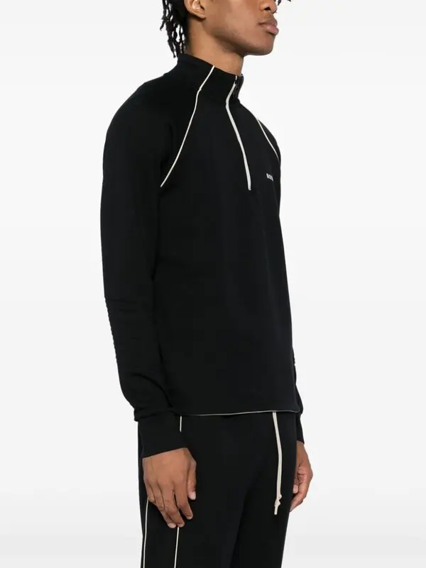 BOSS Zip-neck Sweatshirt