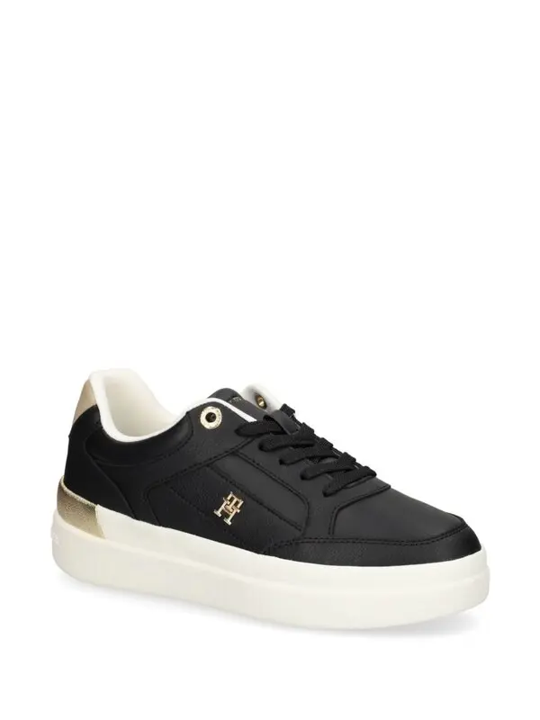 Tommy Hilfiger Logo Sneakers - Black