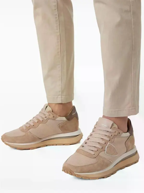 Philippe Model Tropez Haute Sneakers - Neutrals