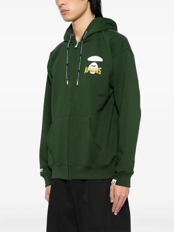 AAPE BY *A BATHING APE Logo-print Hoodie