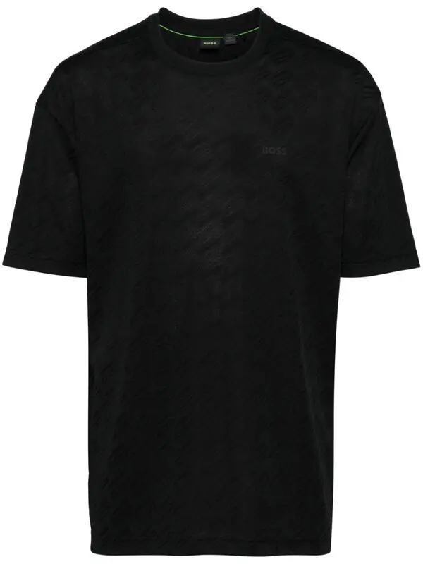 BOSS Logo-print T-shirt - Black
