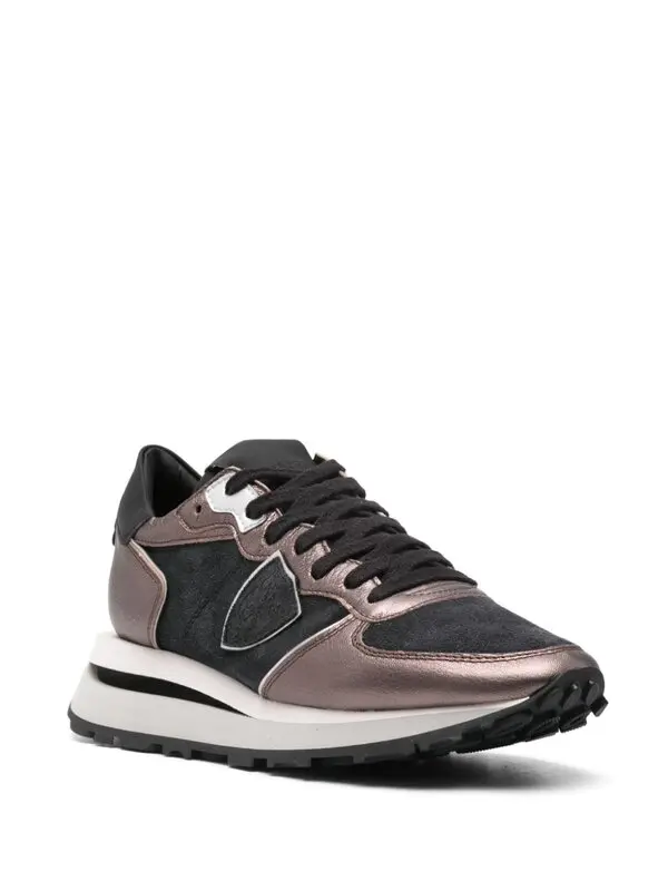 Philippe Model Tropez Haute Sneakers - Black