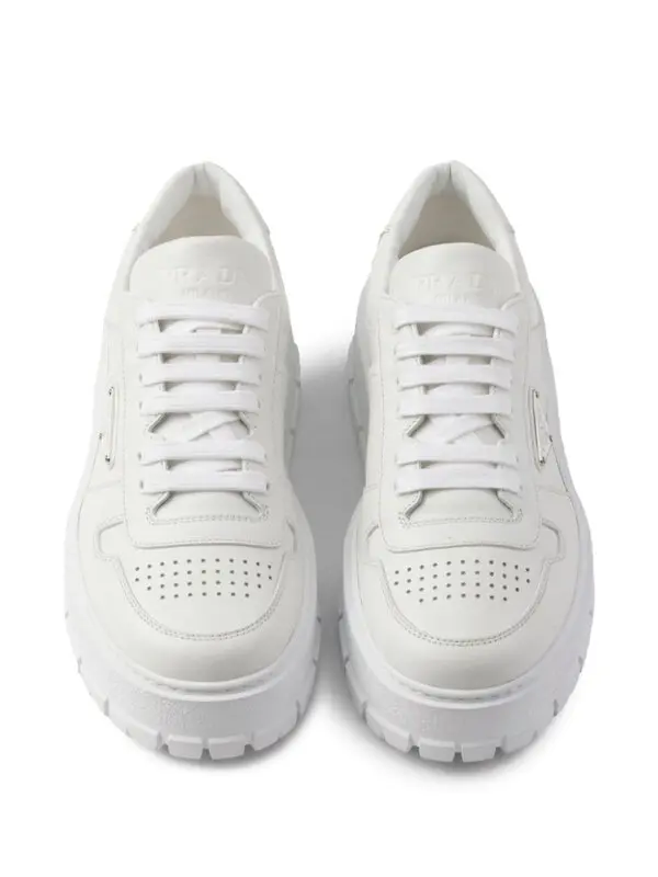 Prada Leather Sneakers