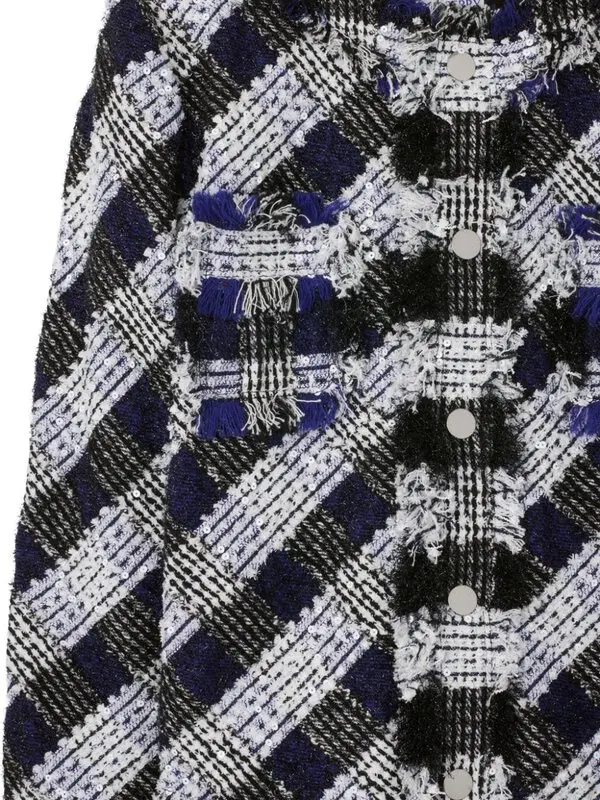 Burberry Cropped Tweed Jacket
