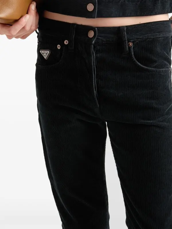 Prada Corduroy Tapered Jeans