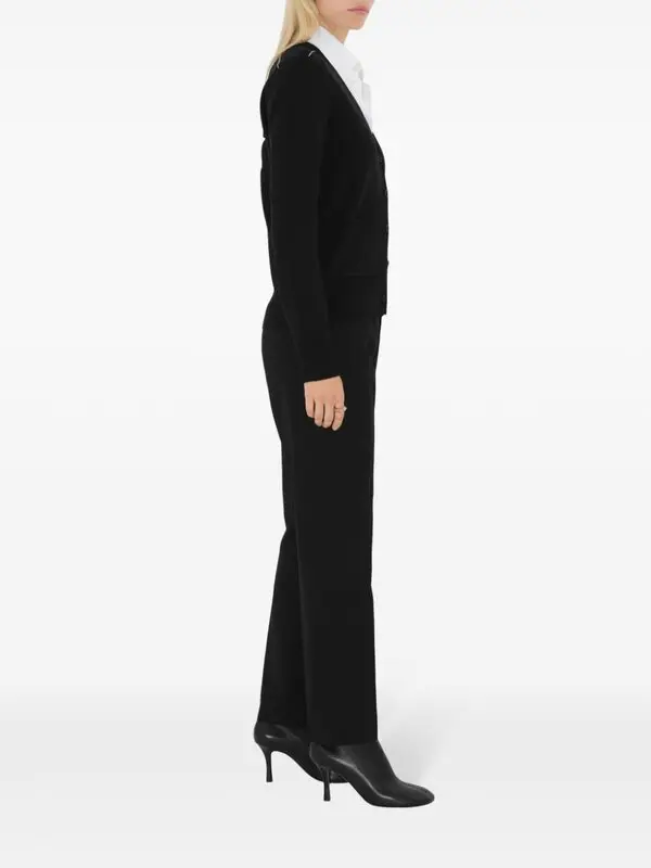 Burberry Equestrian Knight Motif Cardigan