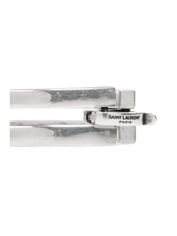 Saint Laurent Logo-engraved Bracelet