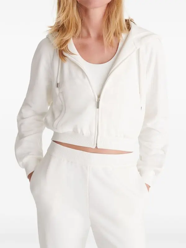 ERES Zip-up Sweatshirt - White