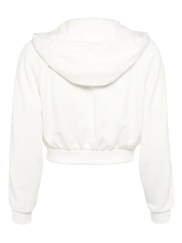 ERES Zip-up Sweatshirt - White