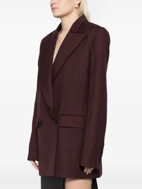 Nina Ricci Gabardine Blazer - Red