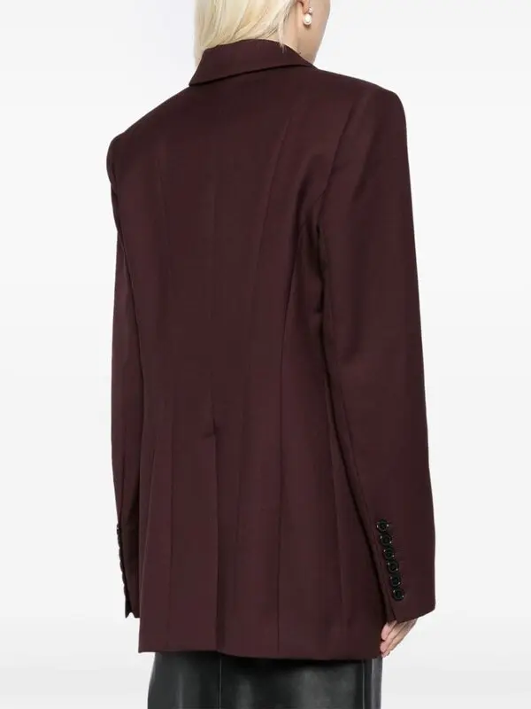 Nina Ricci Gabardine Blazer - Red