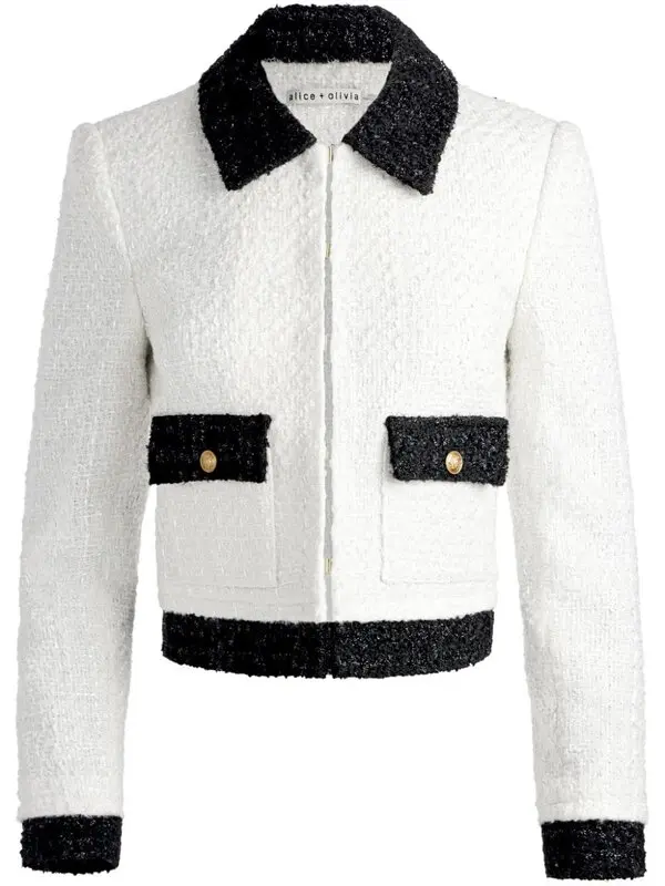 Alice + Olivia Topher Fitted Jacket