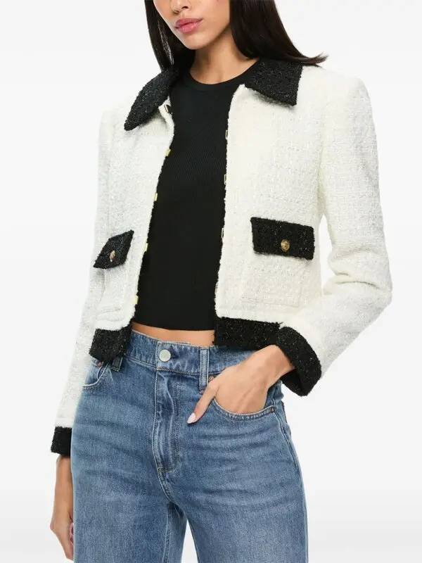 Alice + Olivia Topher Fitted Jacket