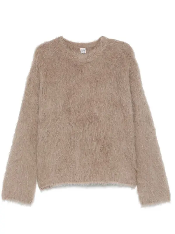 TOTEME Brushed-finish Sweater - Neutrals
