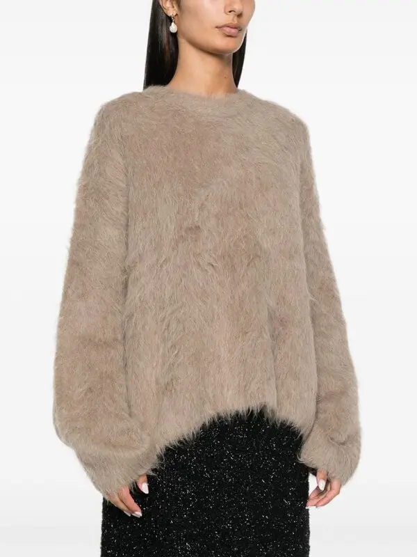 TOTEME Brushed-finish Sweater - Neutrals