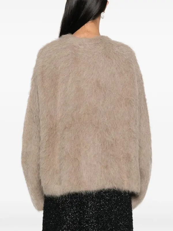 TOTEME Brushed-finish Sweater - Neutrals