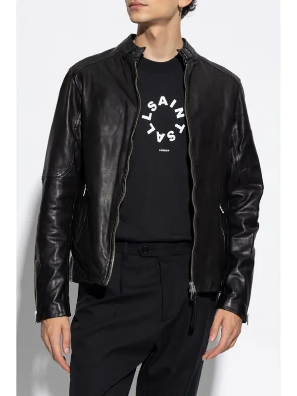 ALLSAINTS Cora Leather Jacket - Black