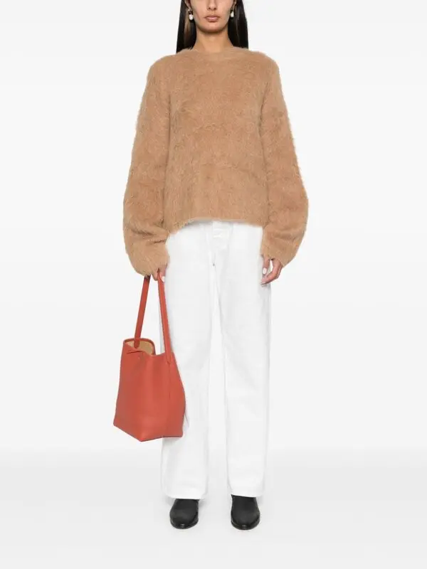 TOTEME Brushed-finish Sweater - Brown