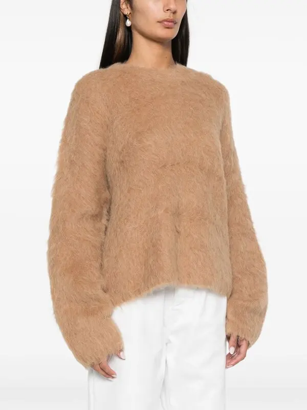TOTEME Brushed-finish Sweater - Brown