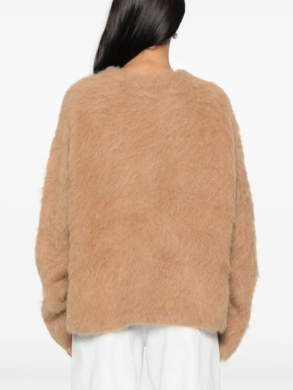 TOTEME Brushed-finish Sweater - Brown
