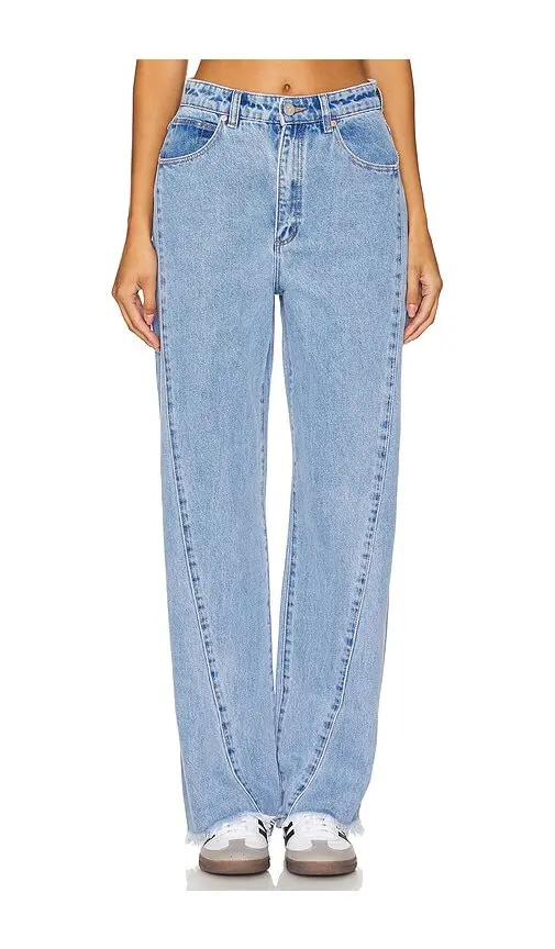 Abrand Denim Carrie Straight Leg Jeans