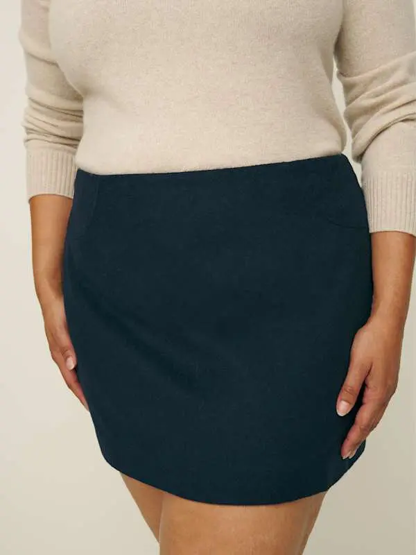 REFORMATION Buxton Mini Skirt