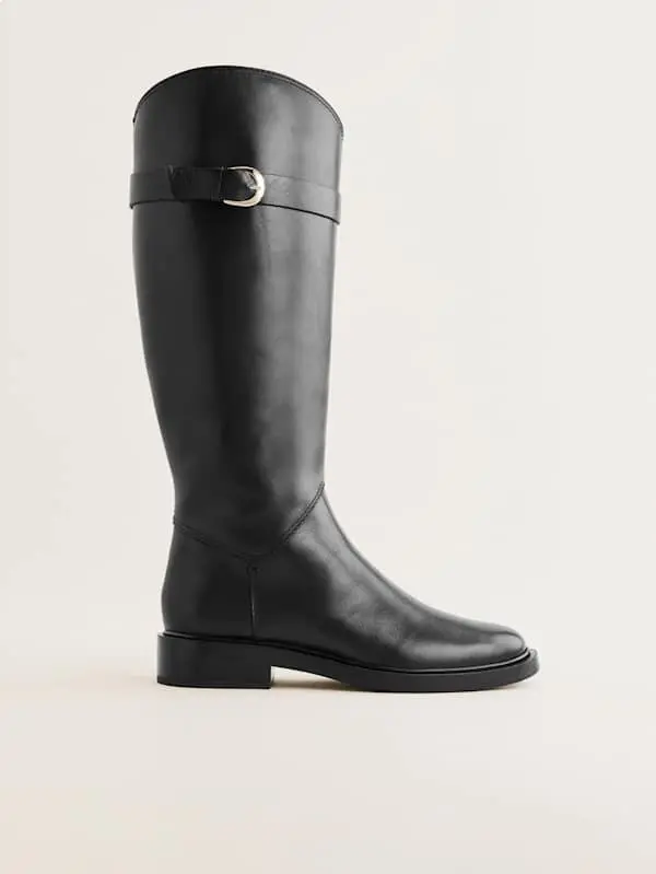REFORMATION Franklin Knee High Leather Boots