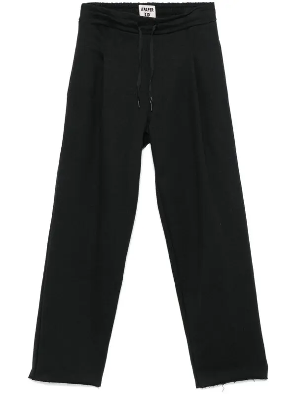 A PAPER KID Cotton Track Pants