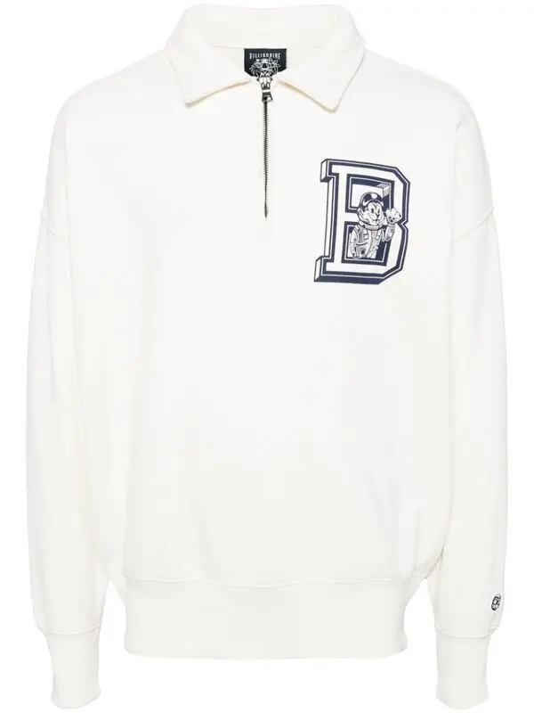 BILLIONAIRE BOYS CLUB Logo-printed Sweatshirt - White