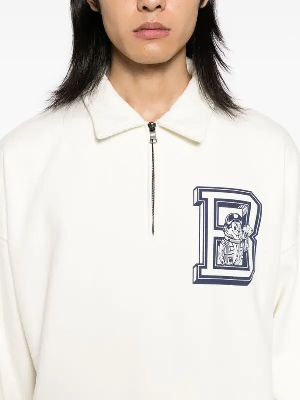 BILLIONAIRE BOYS CLUB Logo-printed Sweatshirt - White