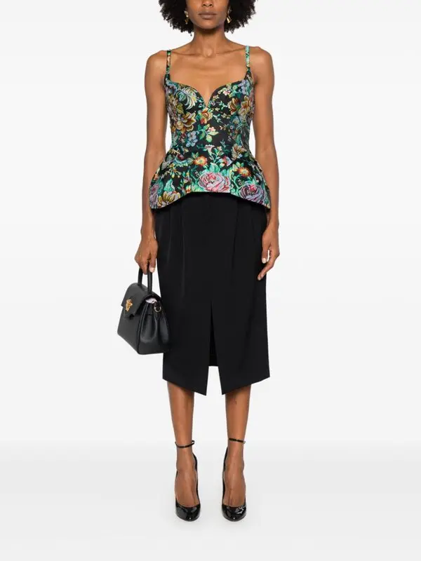 Dolce & Gabbana Pleated Midi Skirt