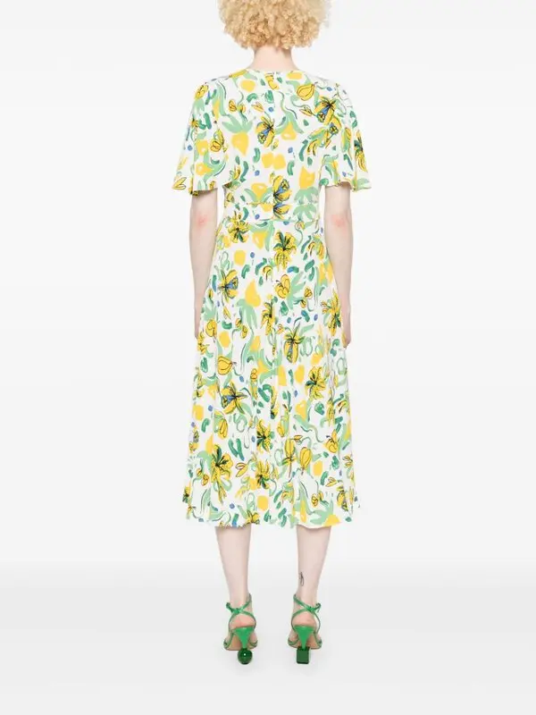 Diane Von Furstenberg Vibeke Midi Dress
