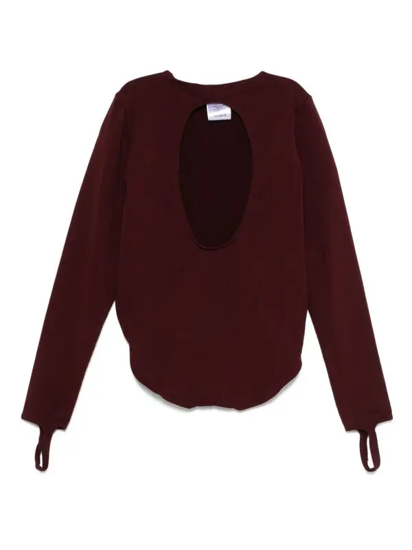 ANDREĀDAMO Logo-patch Bodysuit