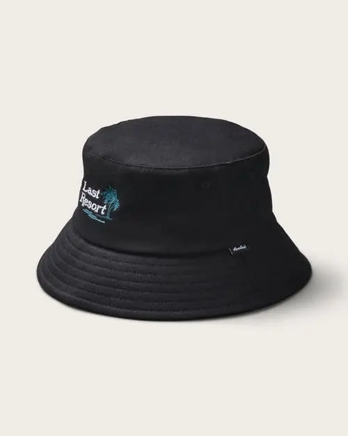 HEMLOCK HAT CO Last Resort Bucket Hat - Black